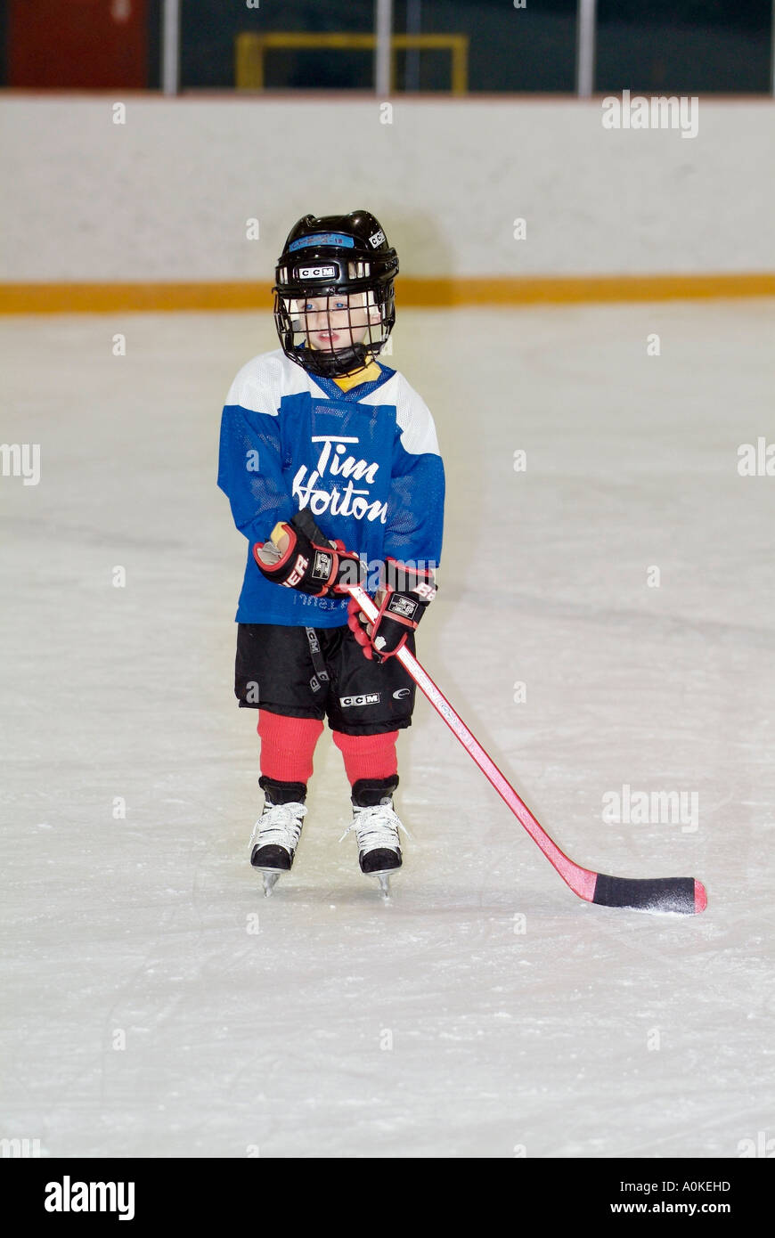 5 year old boys and girls are learning the fundamentals of playing ice ...