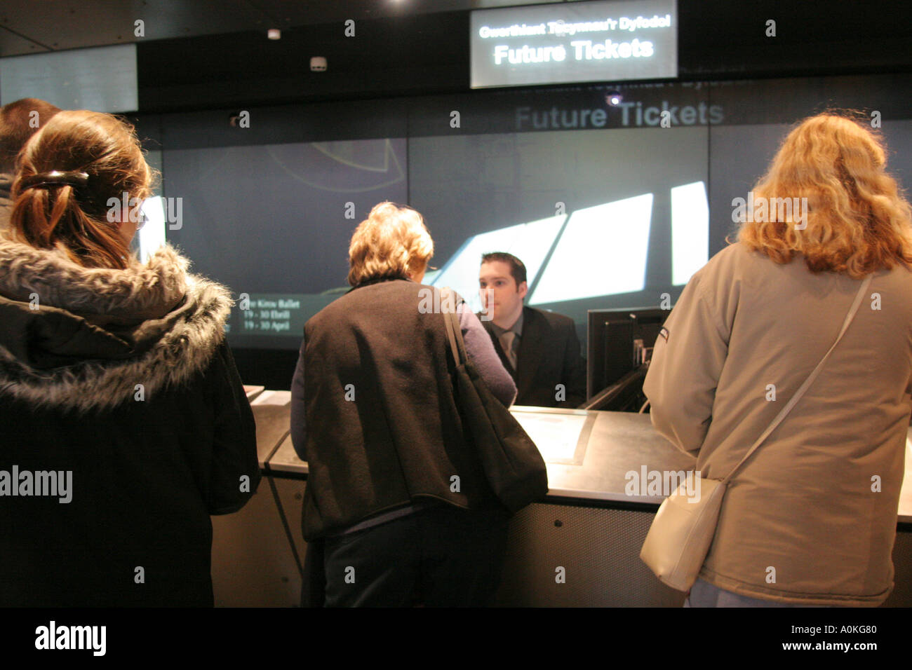 Information and Ticket Desk Wales Millennium Centre Cardiff Bay South ...