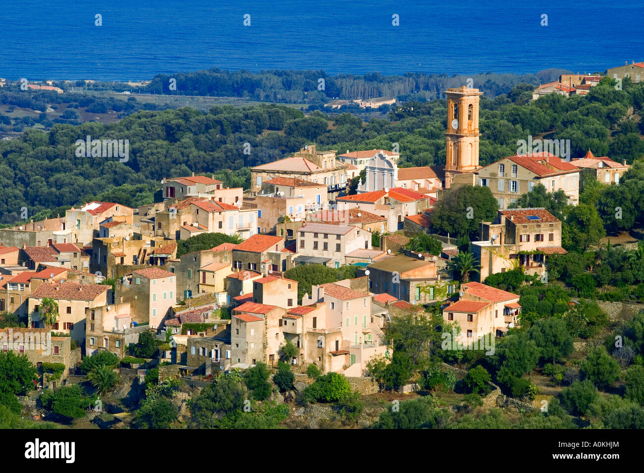 AREGNO IN BALAGNE CORSICA FRANCE Stock Photo - Alamy
