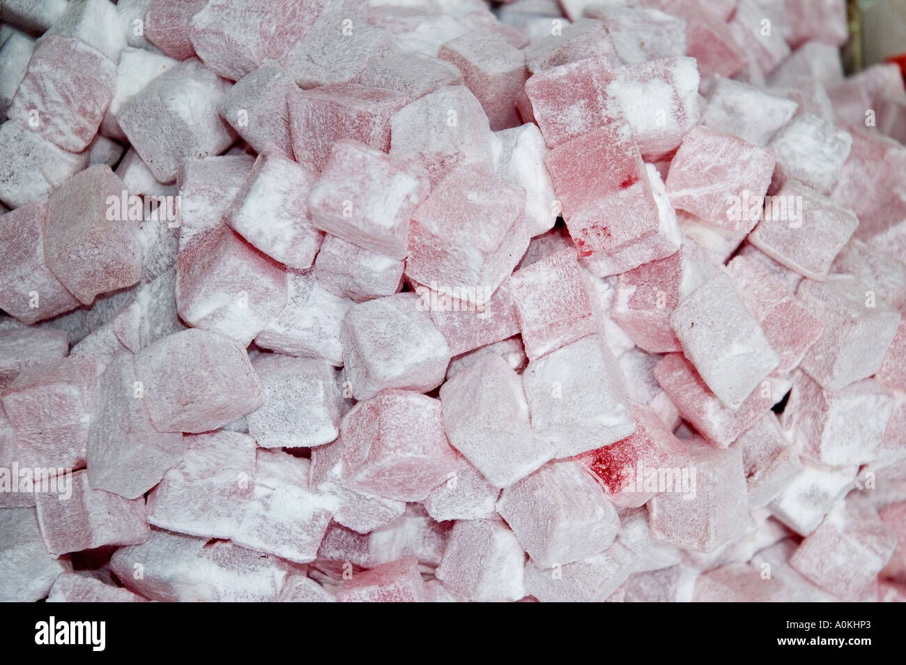 Turkish delight at the Egyptian Bazaar, Misir Carsisi, Istanbul, Turkey ...