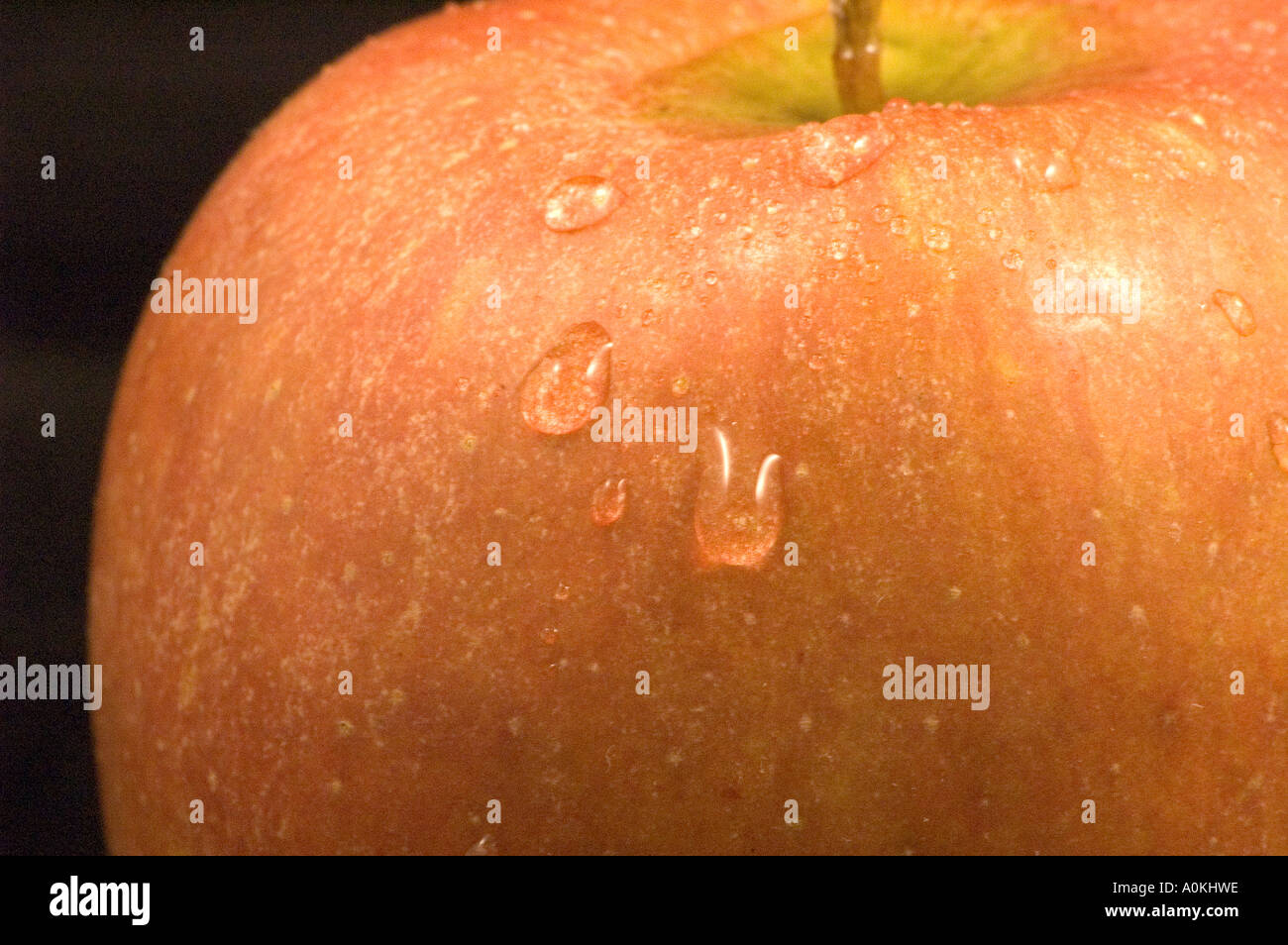 Apple close up Stock Photo - Alamy