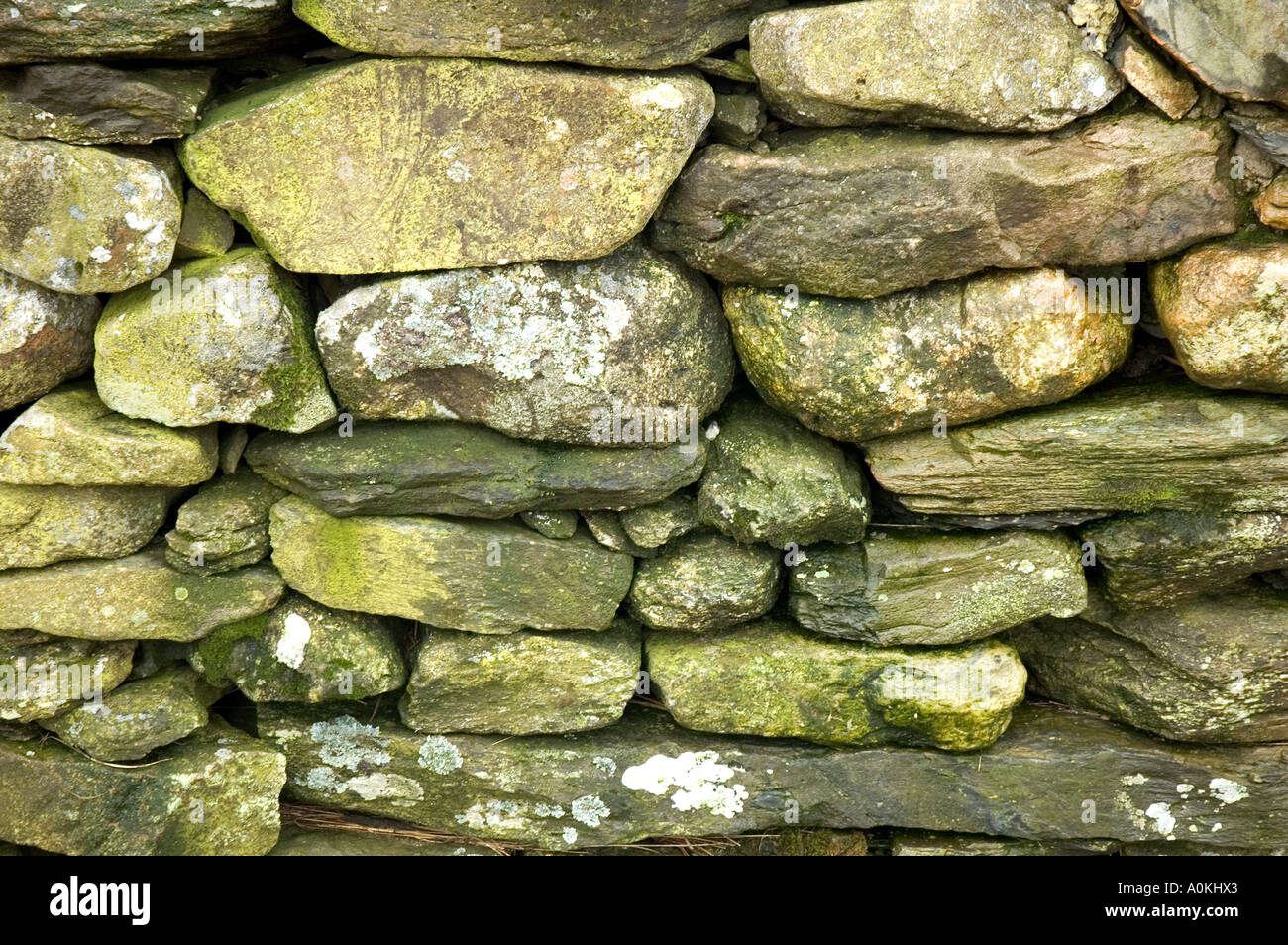 Dry Stone Wall Stock Photo - Alamy