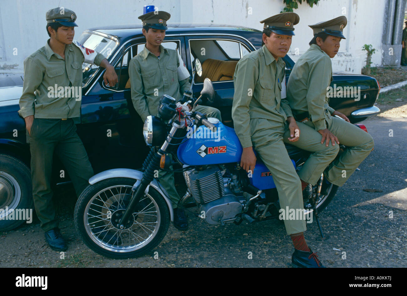 Police vientiane laos hi-res stock photography and images - Alamy