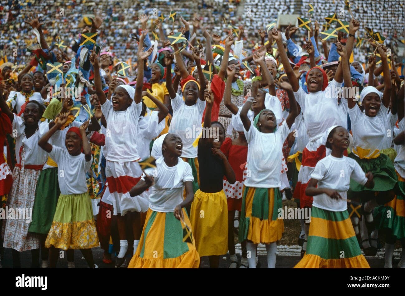 Jamaican People Dancing