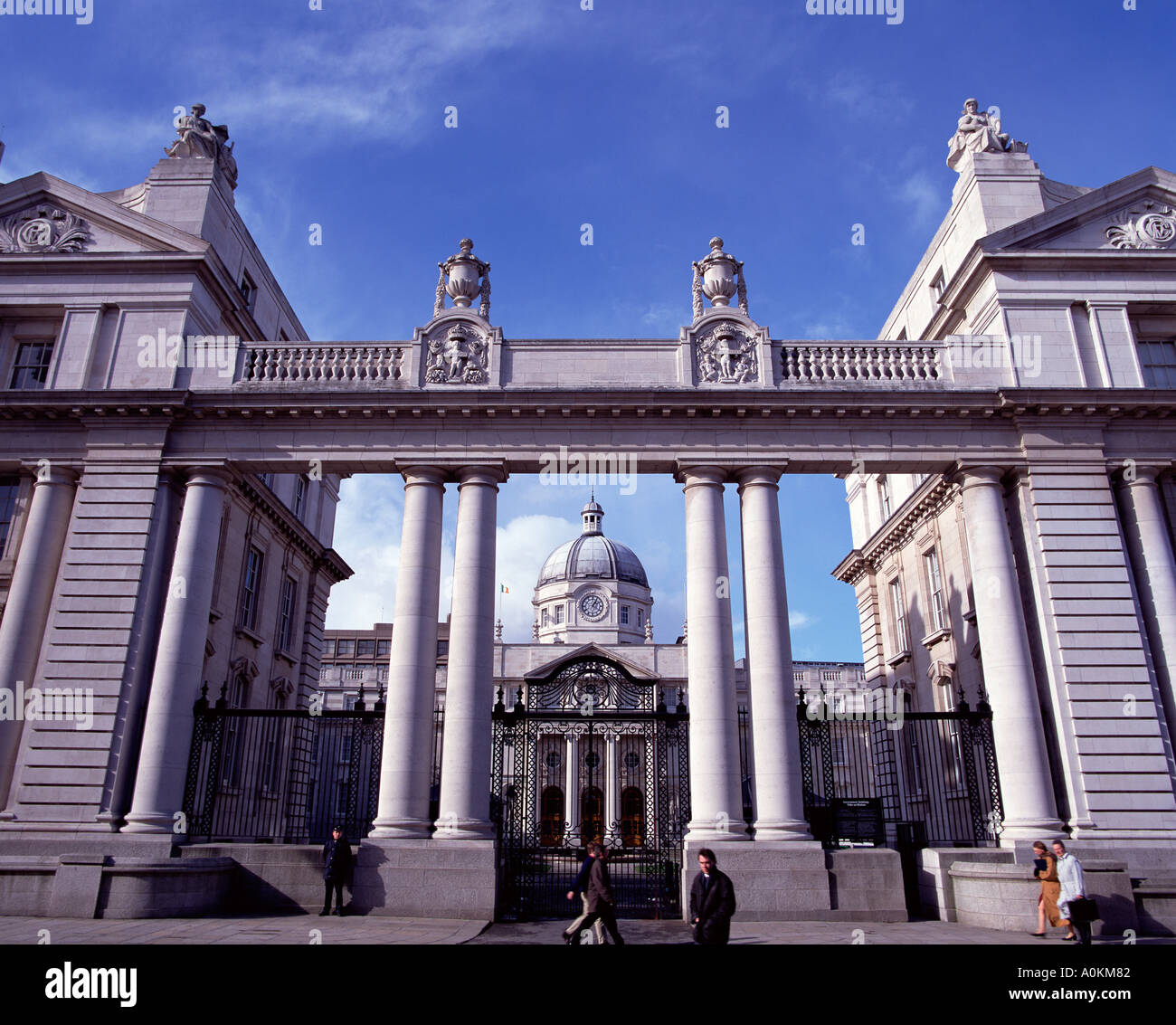 The Dail Dublin Ireland Stock Photo - Alamy