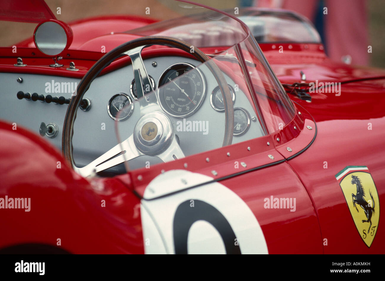 Ferrari car at Louis Vuitton Concours d'Elegance in Stowe, England ...