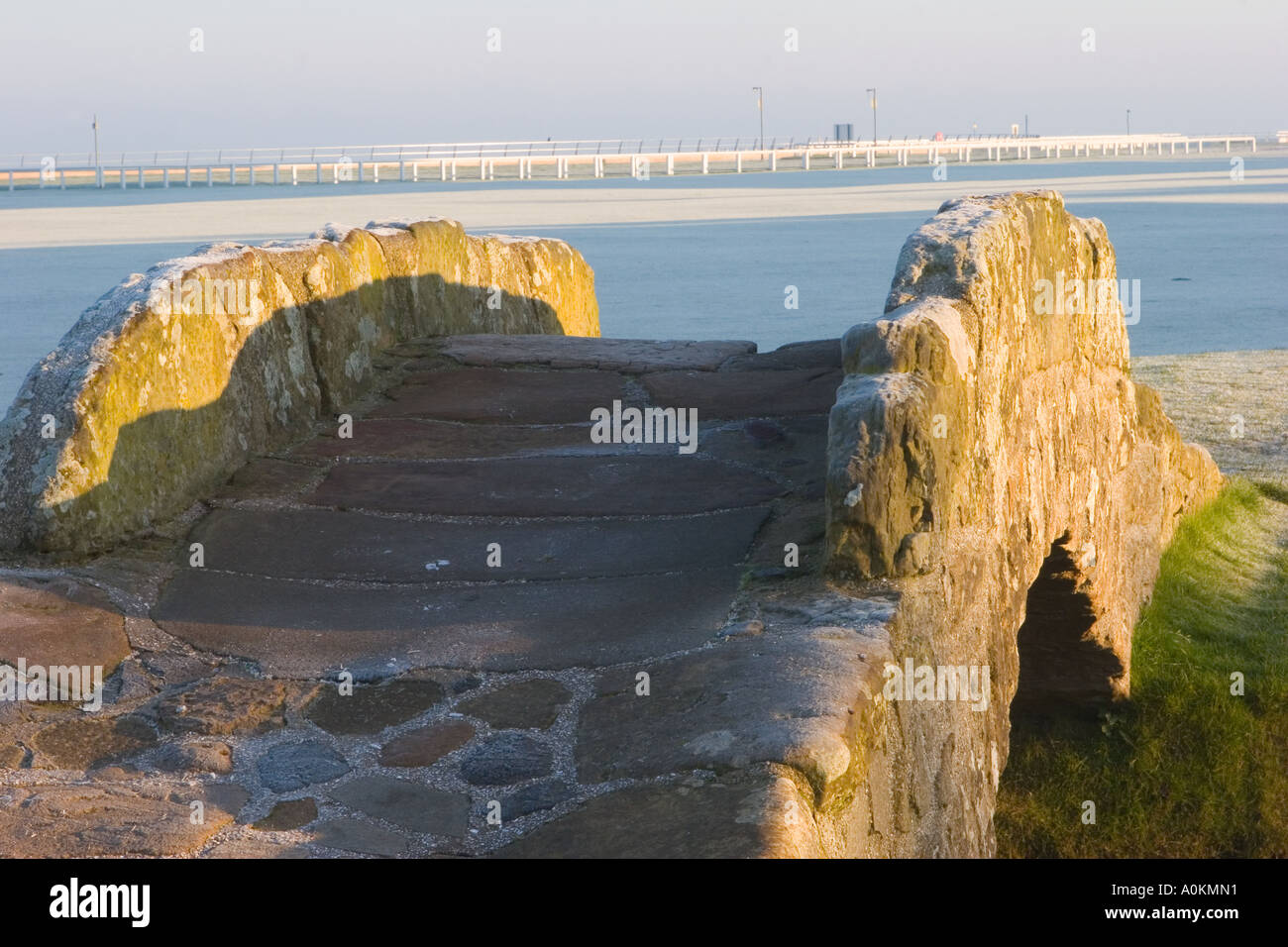 The Swilcan Bridge, or Swilken Bridge, is a famous small stone bridge ...