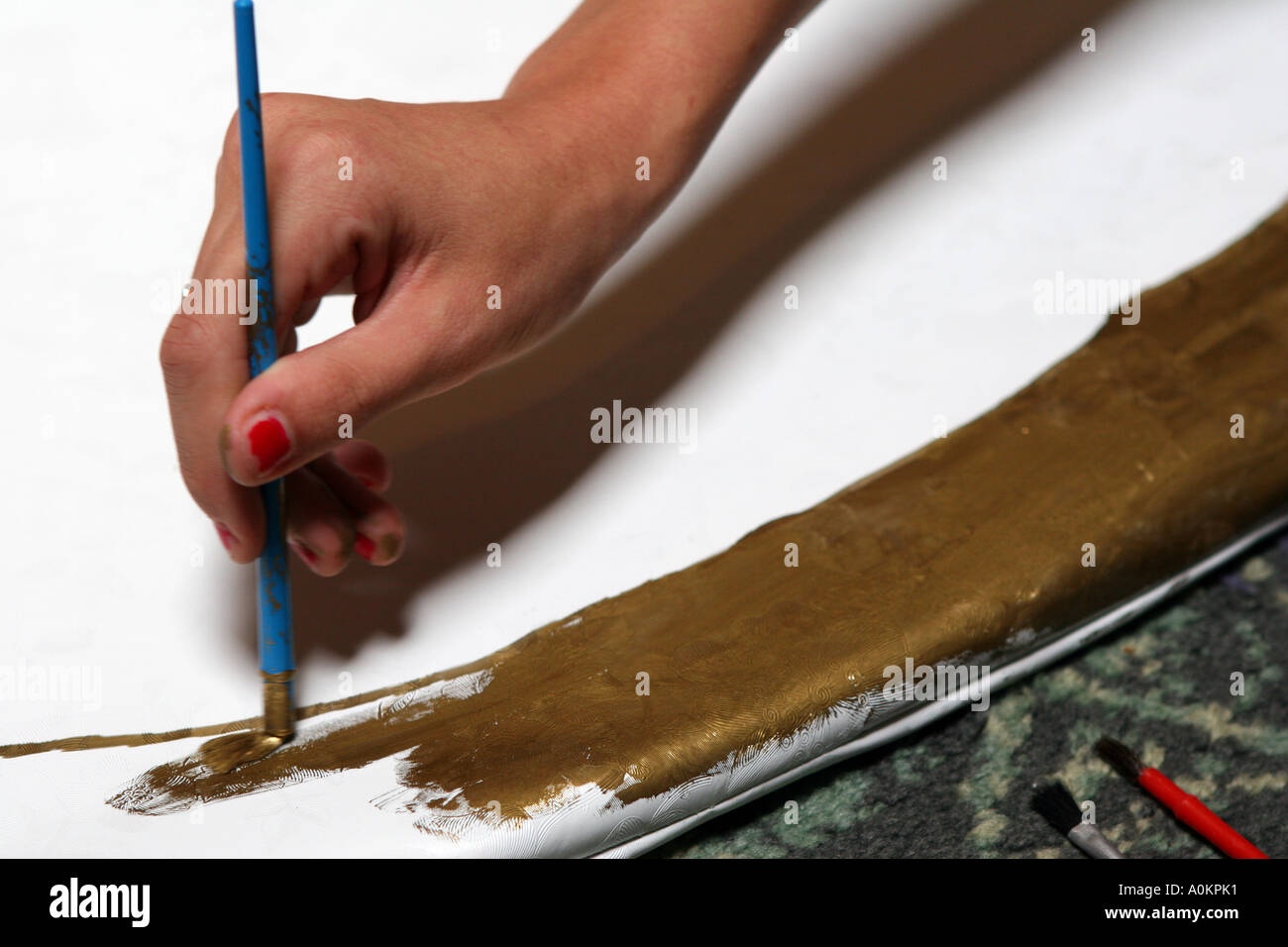 Artists hand hi-res stock photography and images - Alamy