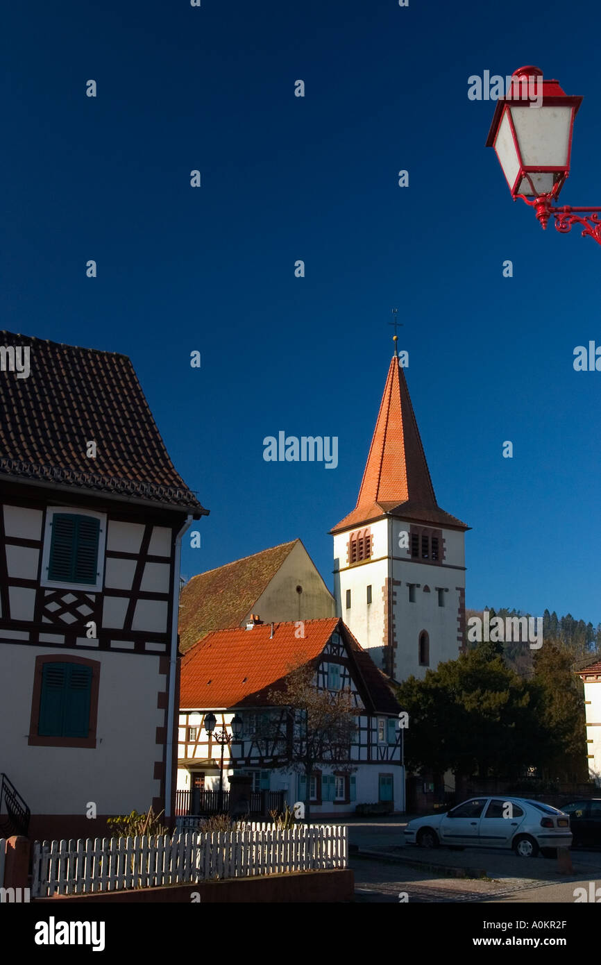 Village of Lembach Alsace France 2005 Stock Photo - Alamy