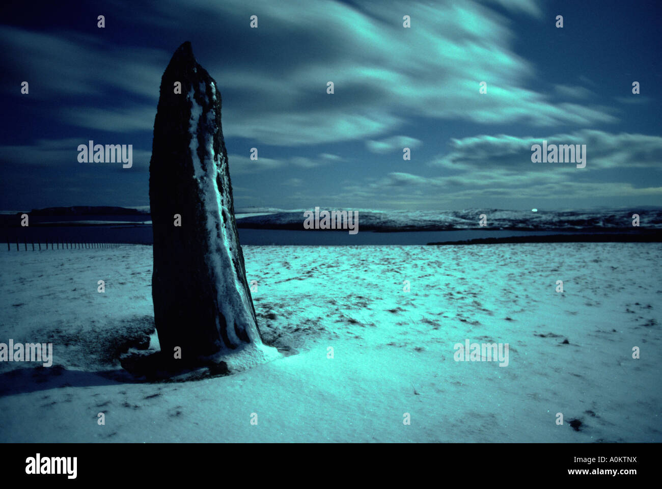 Shetland unst standing stone hi-res stock photography and images - Alamy