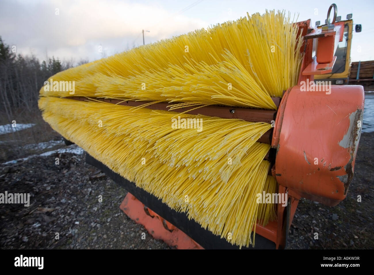 railroad cleaner, Finland Stock Photo - Alamy