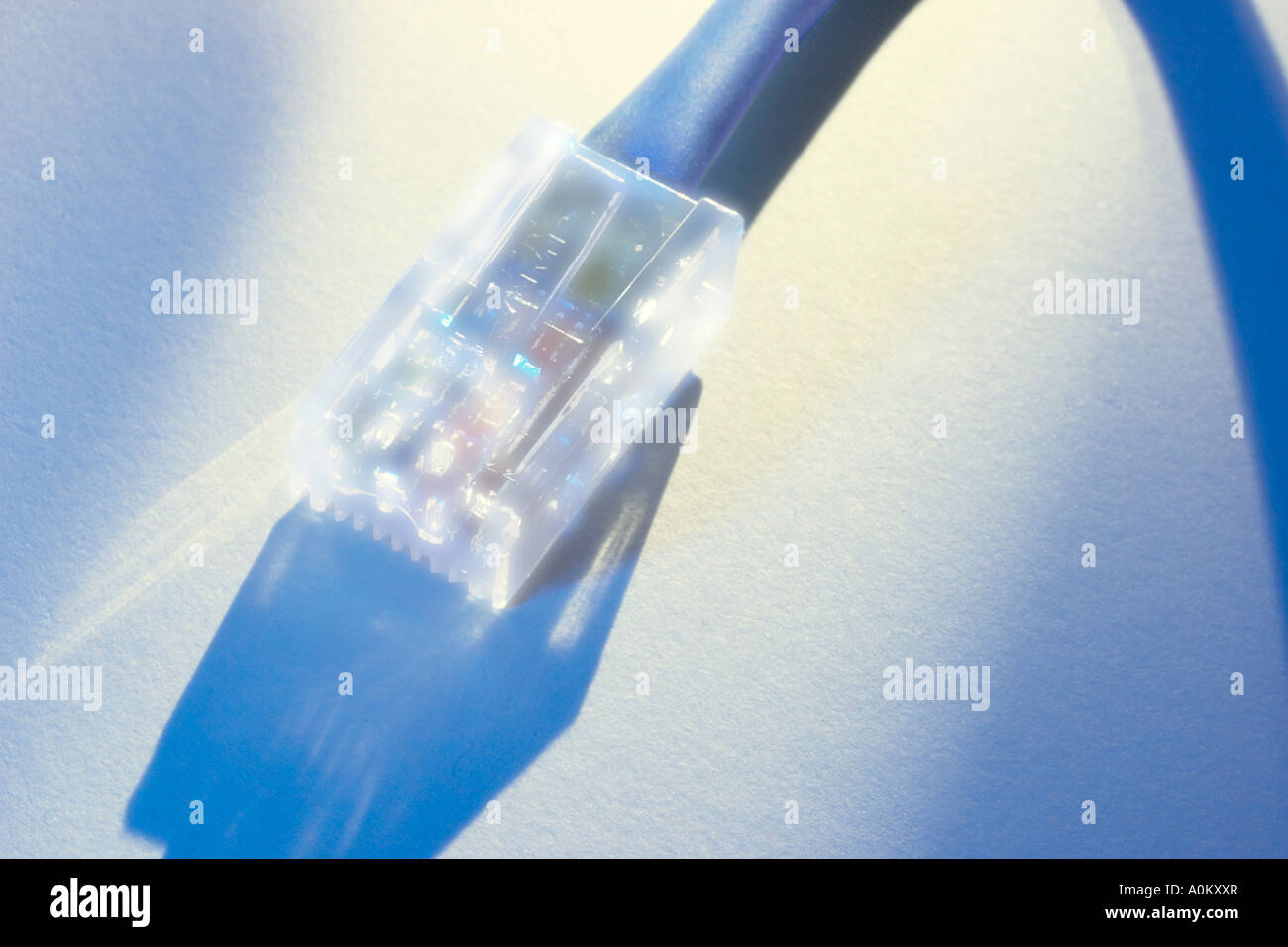 Computer Network Cable Stock Photo - Alamy