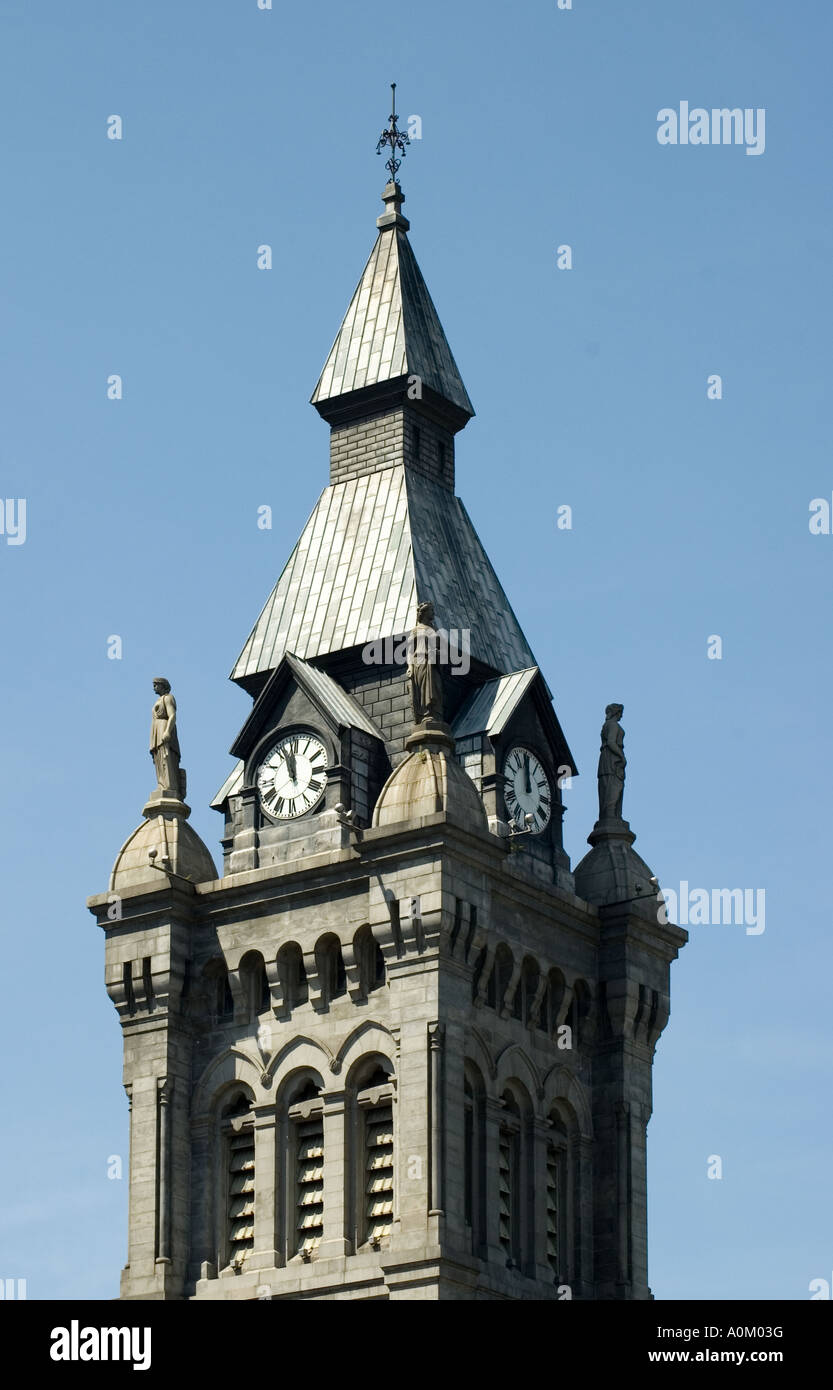Bell tower for County and City Hall in Buffalo New York State Stock ...