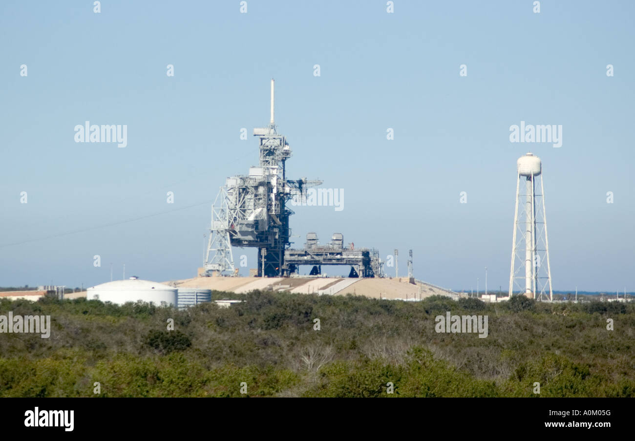 Scene from the Kennedy Space Center at Cape Canaveral in Florida Stock ...