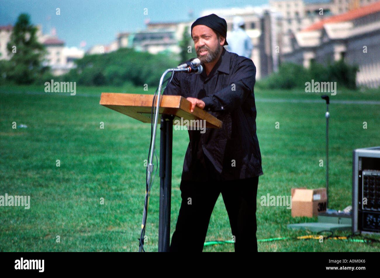 Imam Warith Deen Muhammad USA Stock Photo - Alamy