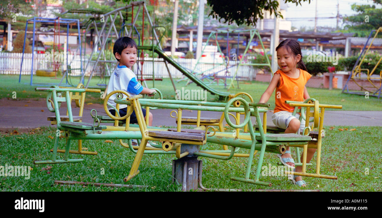 Chinese kids in playground hi-res stock photography and images - Alamy