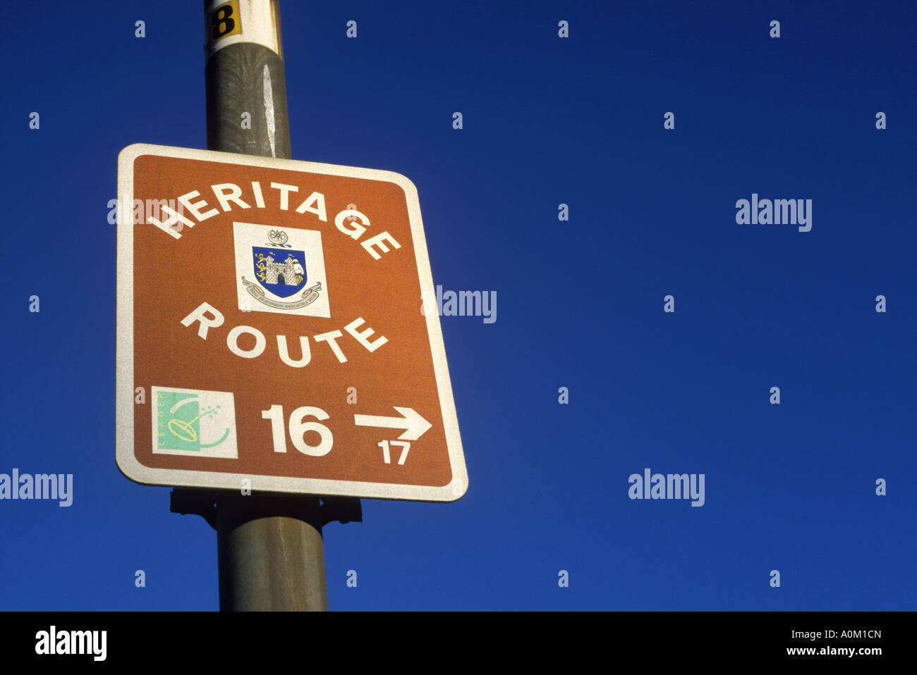 Heritage Route sign in Drogheda County Louth Ireland Stock Photo - Alamy