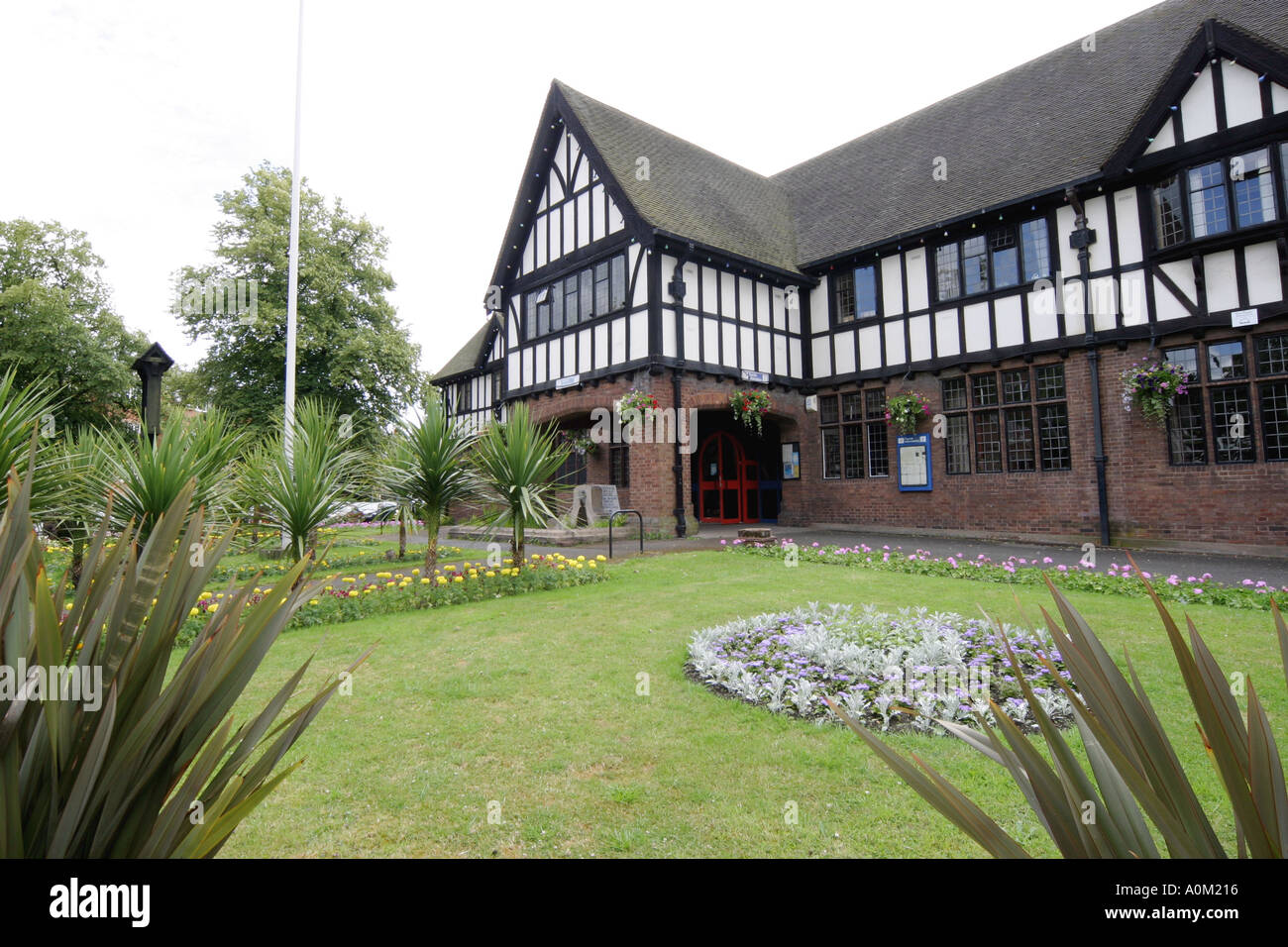Saint Richards House Droitwich Spa home of the Heritage Museum Stock ...