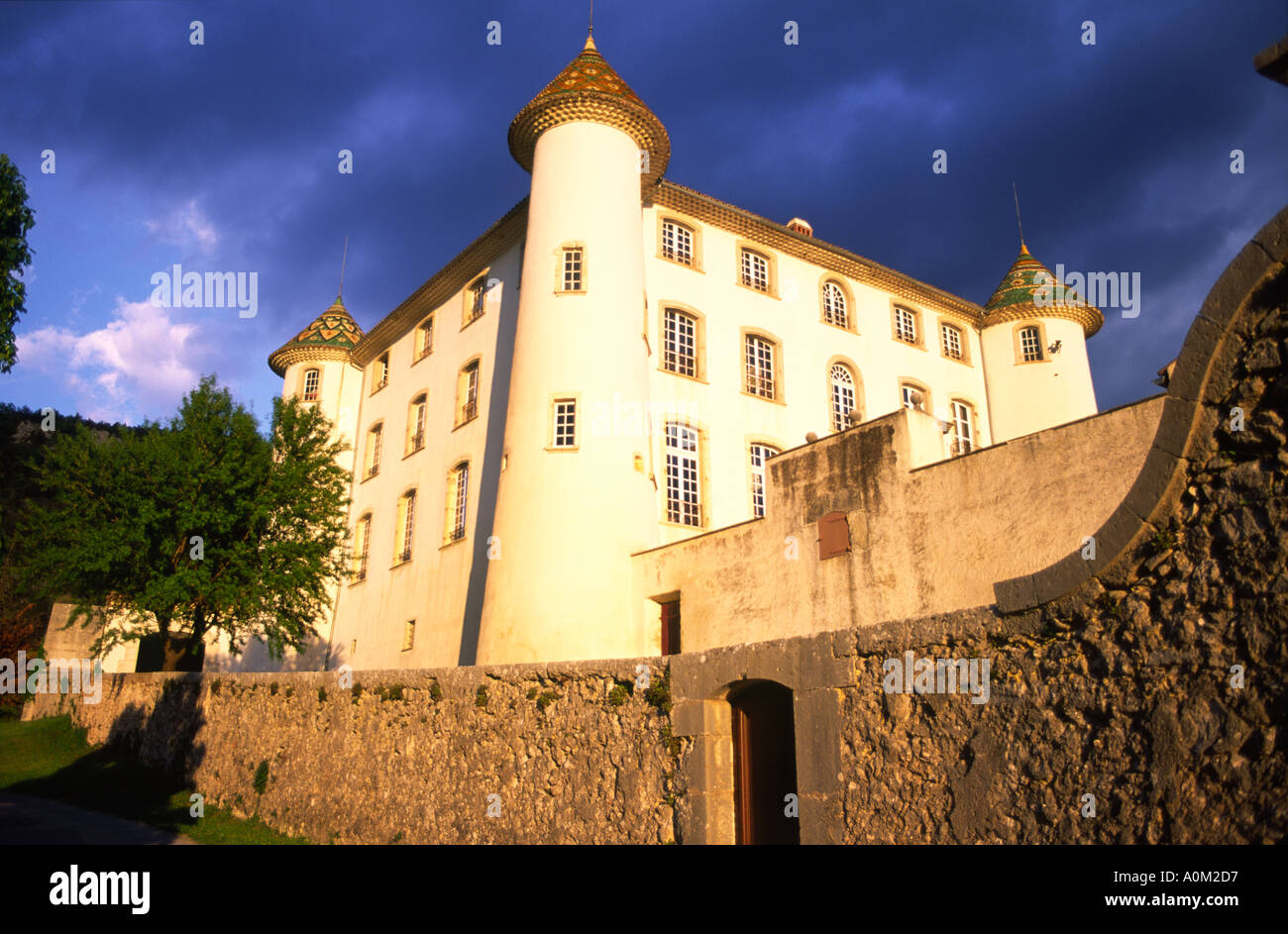 Aiguines Chateau High Resolution Stock Photography and Images - Alamy