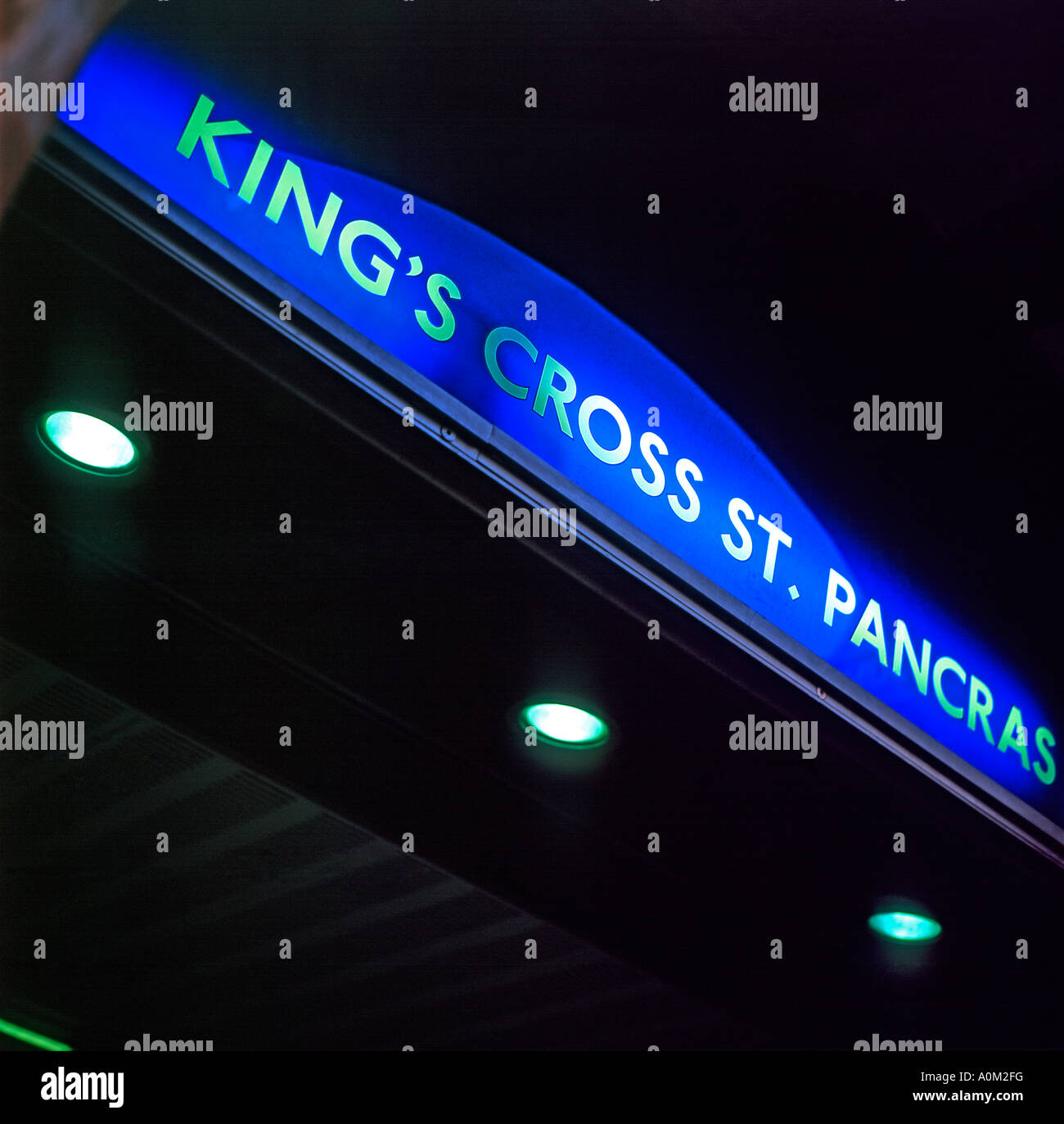 King's Cross St Pancras station sign London, England, UK Stock Photo ...