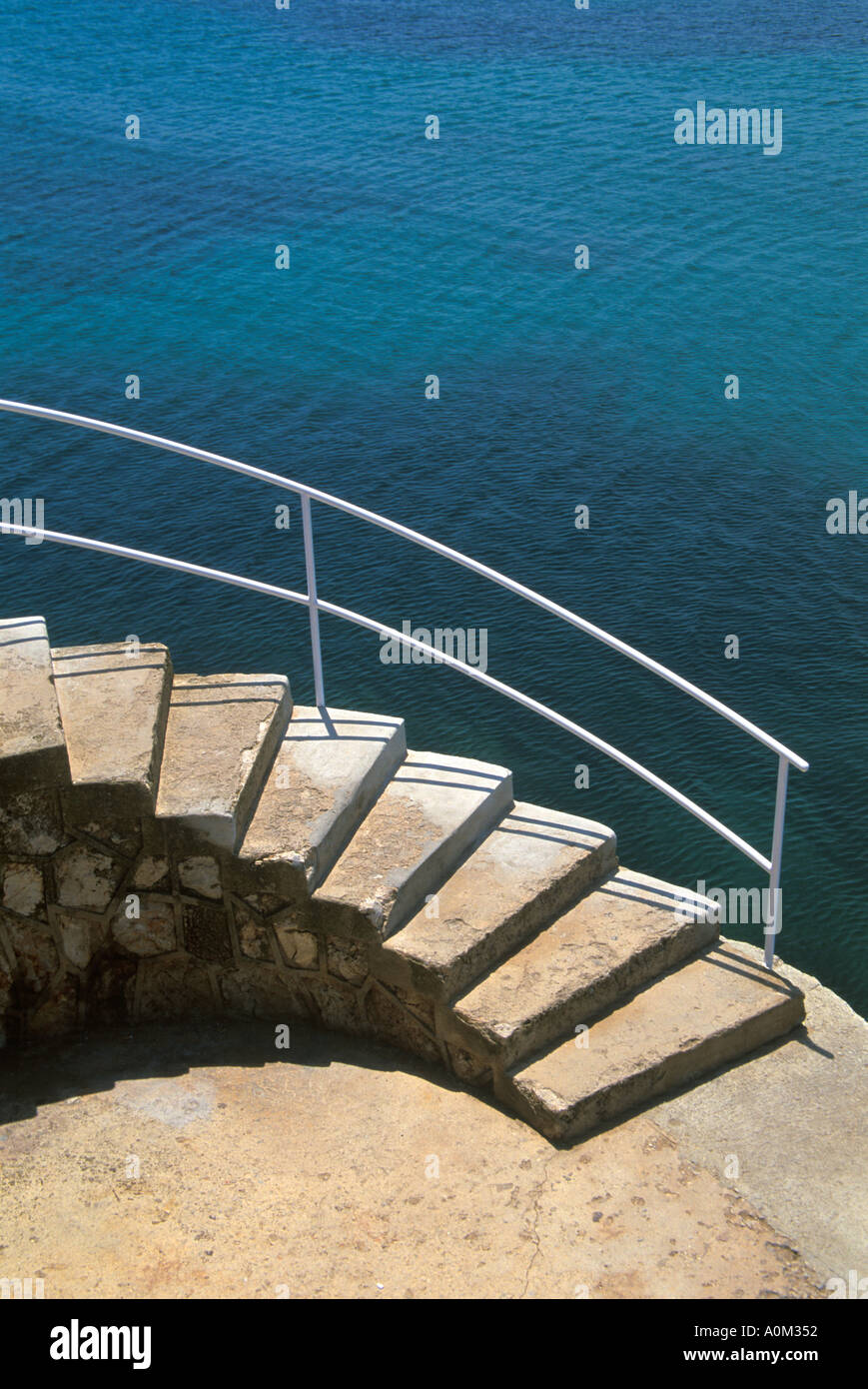 Steps leading to who knows where Stock Photo - Alamy