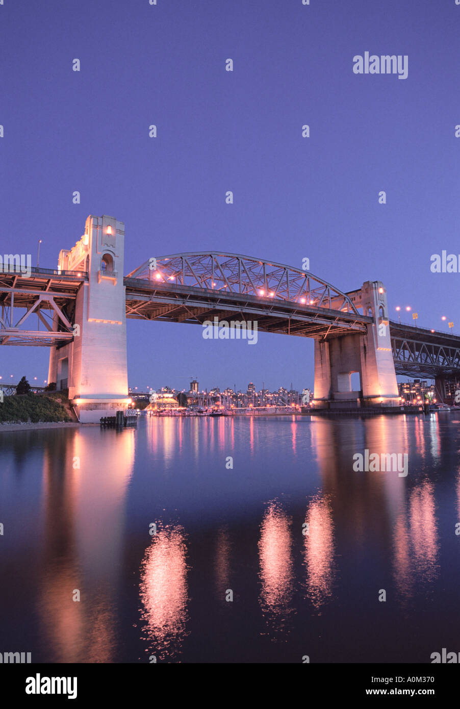 Burrard Bridge Vancouver Canada Stock Photo - Alamy