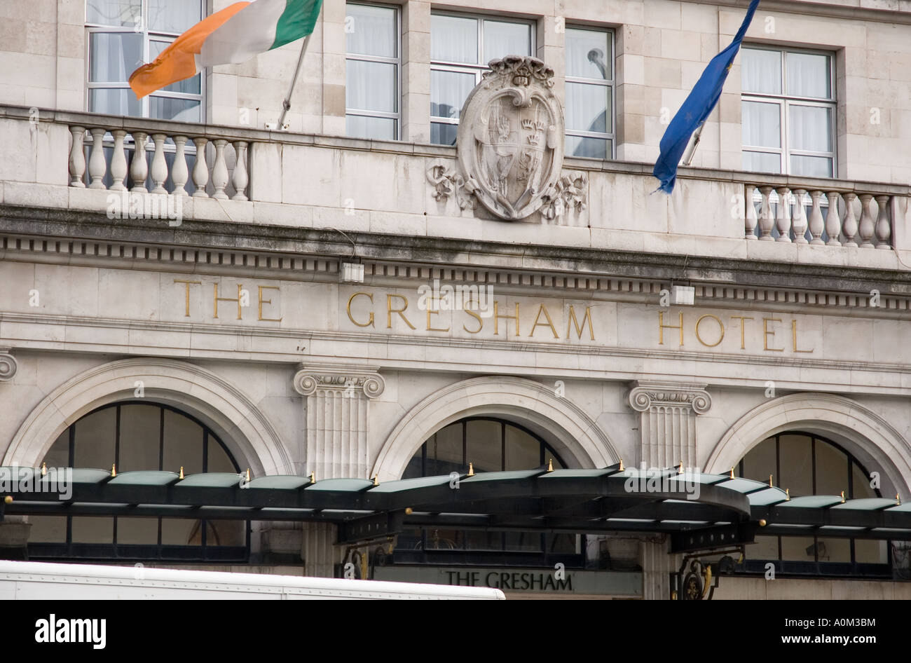 The Gresham Hotel on O'Connell Street in Dublin Ireland Stock Photo - Alamy
