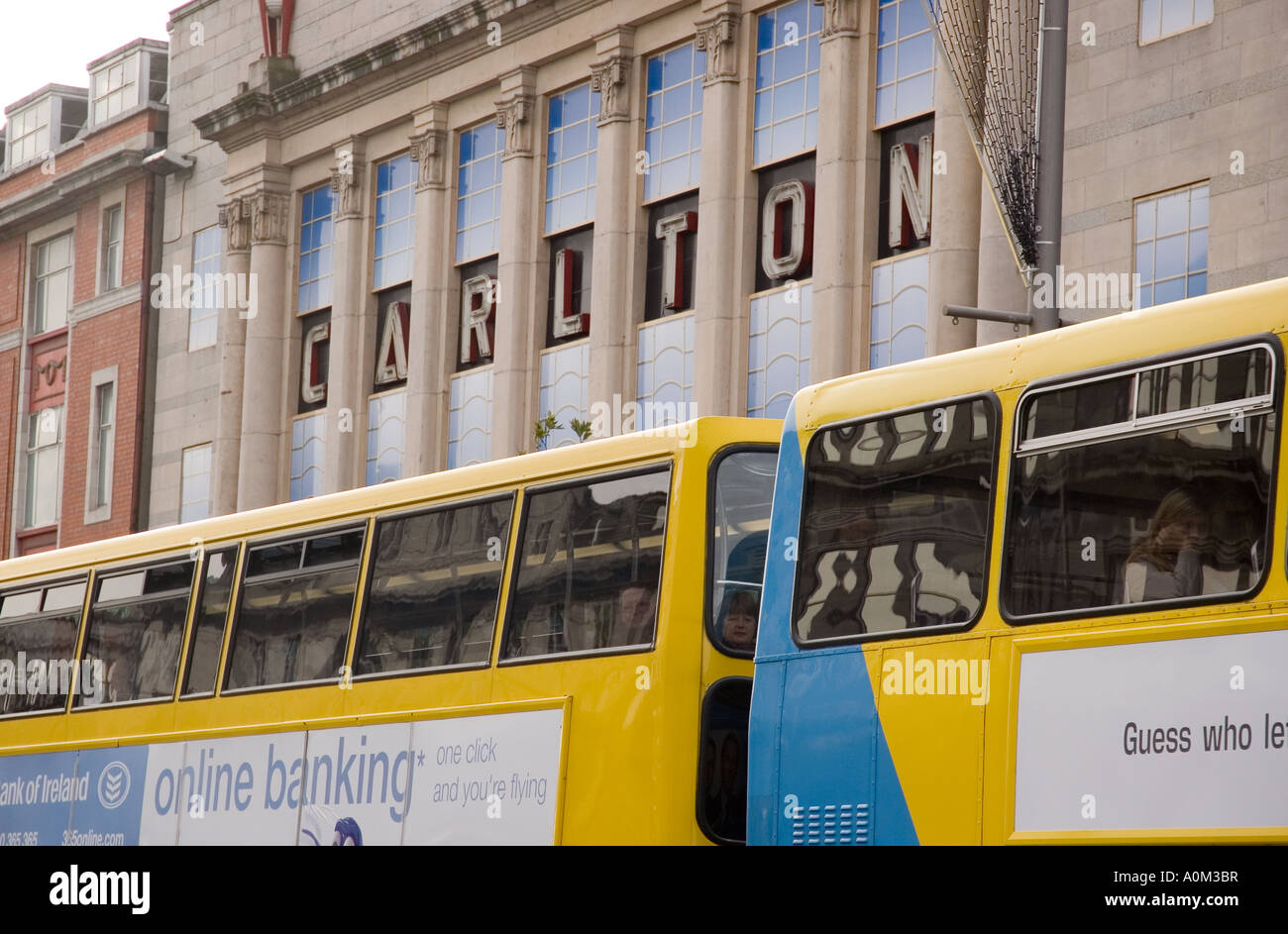 The Carlton Cinema on O'Connell Street in Dublin Ireland Stock Photo ...