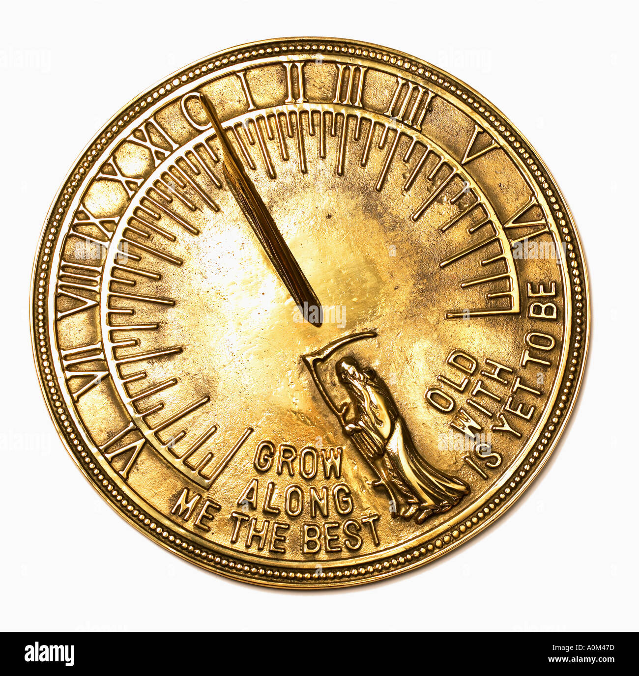 Sun dial clock Cut Out Stock Images & Pictures - Alamy