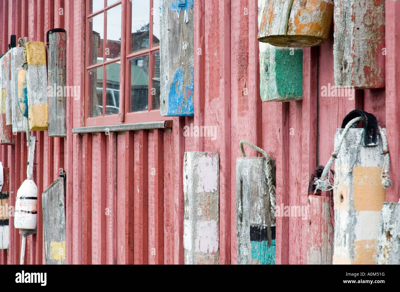 Motif Number 1 scene from Rockport Massachusetts Stock Photo - Alamy