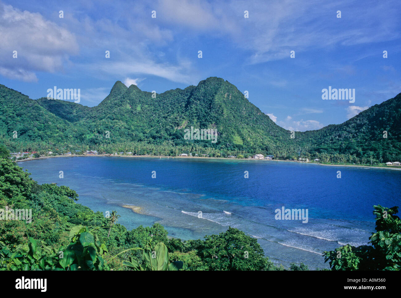 Village in samoa village in samoa hi-res stock photography and images ...