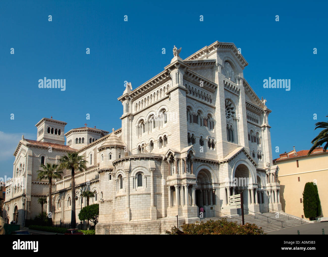 Cathedral of St Nicholas Monaco Stock Photo - Alamy