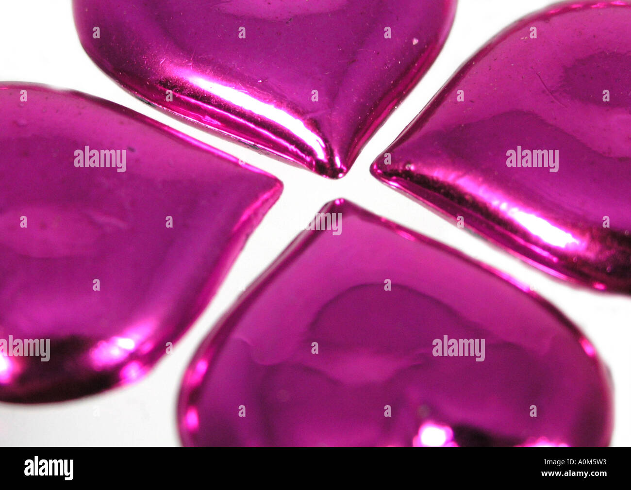 Pink heart shapes Stock Photo - Alamy