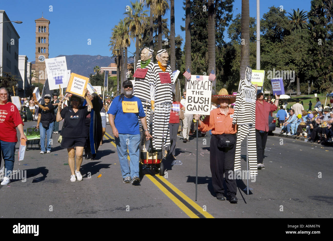 The Pasadena Doo Dah Parade takes place in the Old Pasadena historic ...