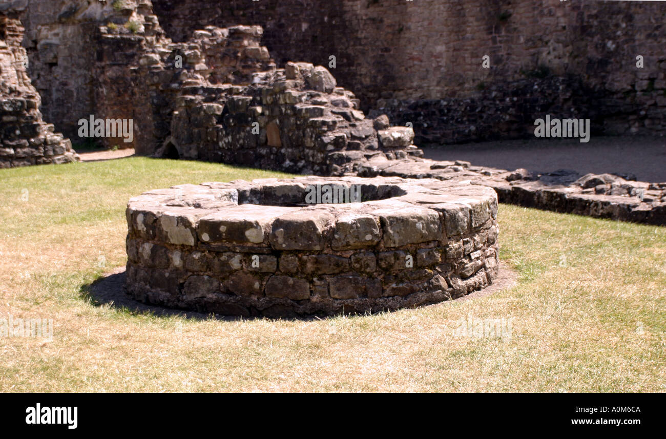 Castell Coety Coity Castle Bridgend South Wales castle well Stock Photo ...