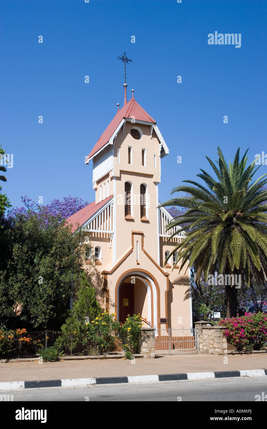St Barbara Catholic Church Tsuneb Namibia Stock Photo - Alamy