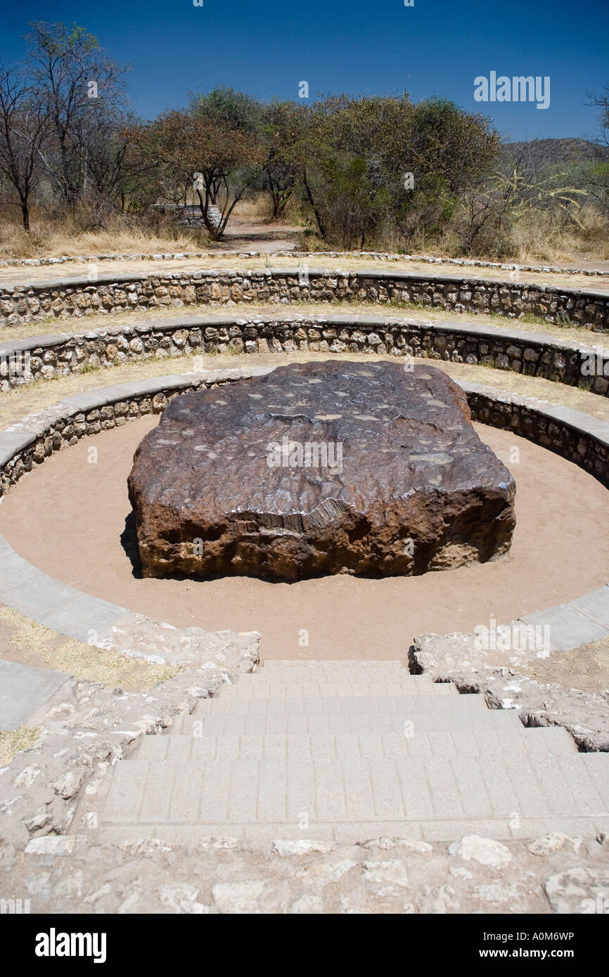 Hoba Meteorite Grootfontein Namibia Stock Photo - Alamy