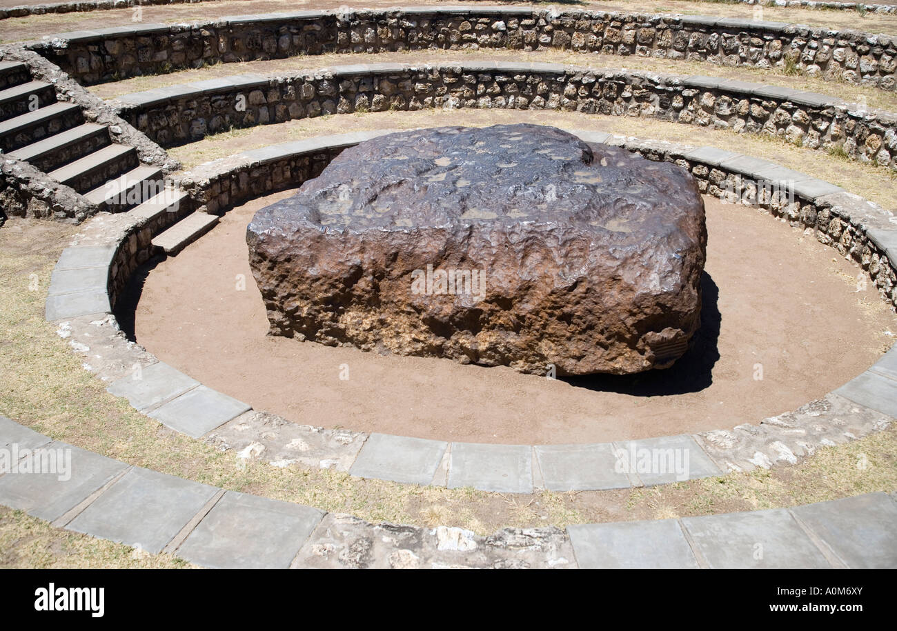 Hoba Meteorite Grootfontein Namibia Stock Photo - Alamy