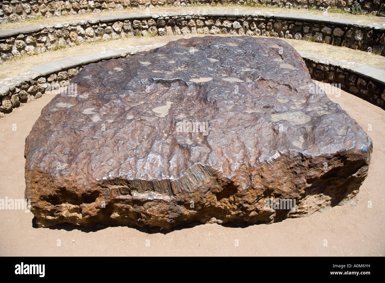 Hoba Meteorite Grootfontein Namibia Stock Photo - Alamy