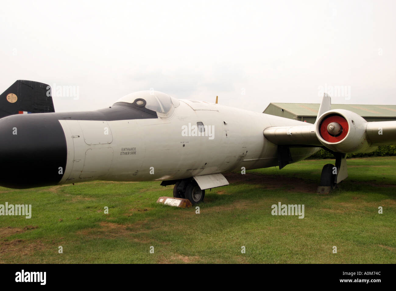 Newark Air Museum English Electric Canberra Stock Photo - Alamy