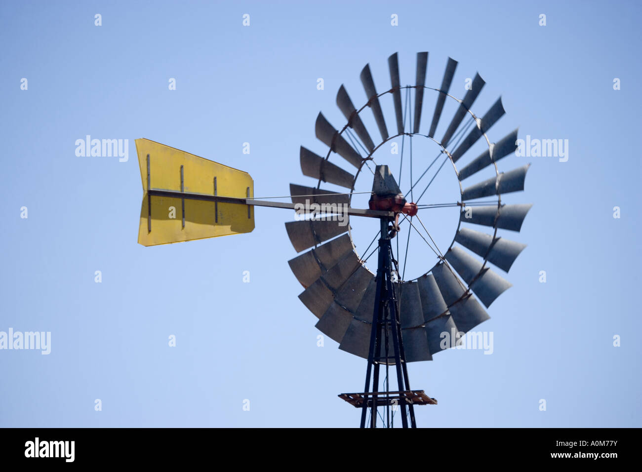 Wind Pump Tower Stock Photo - Alamy