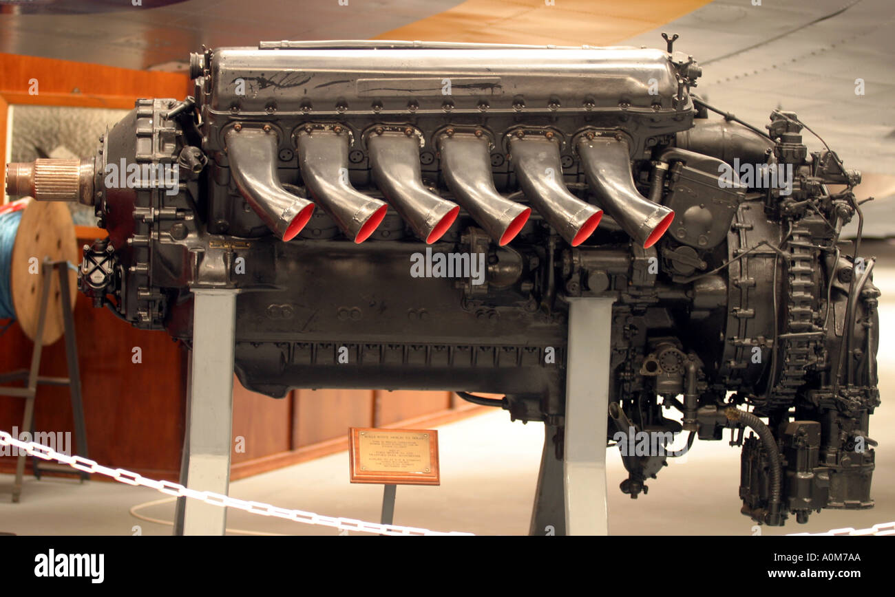 Rolls royce merlin hi-res stock photography and images - Alamy