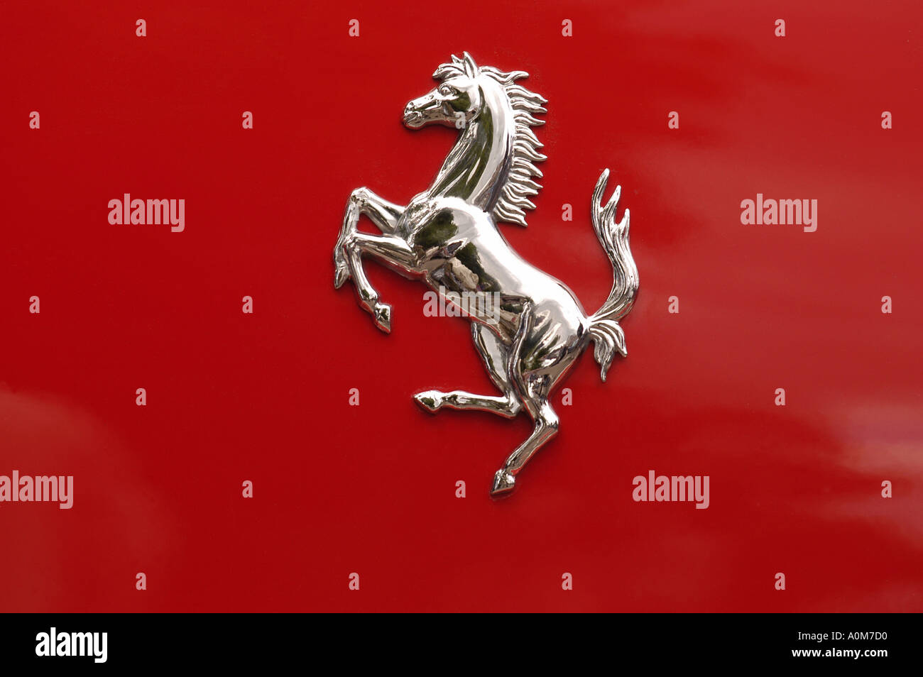 Ferrari s prancing pony logo Picture by Andrew Hasson June 2004 Stock ...