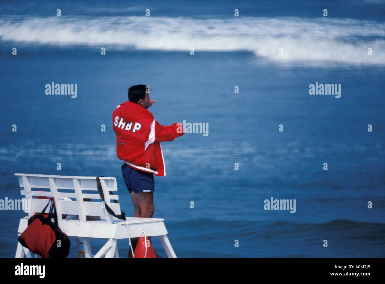 Stone harbor beach lifeguard hi-res stock photography and images - Alamy