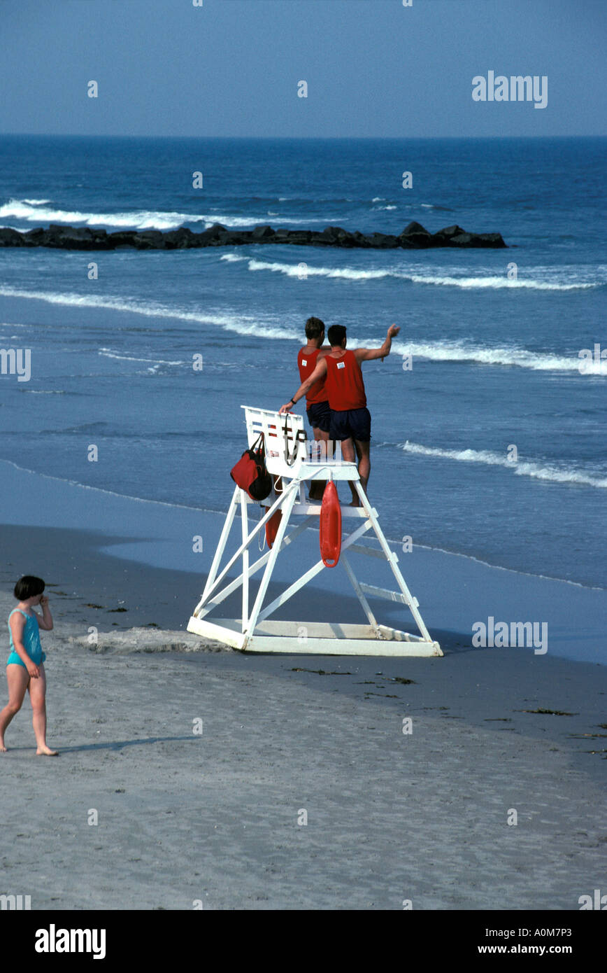 Life guard station nj hi-res stock photography and images - Alamy
