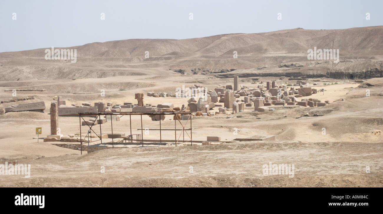 Tanis in the Eastern Delta of the Nile Stock Photo - Alamy