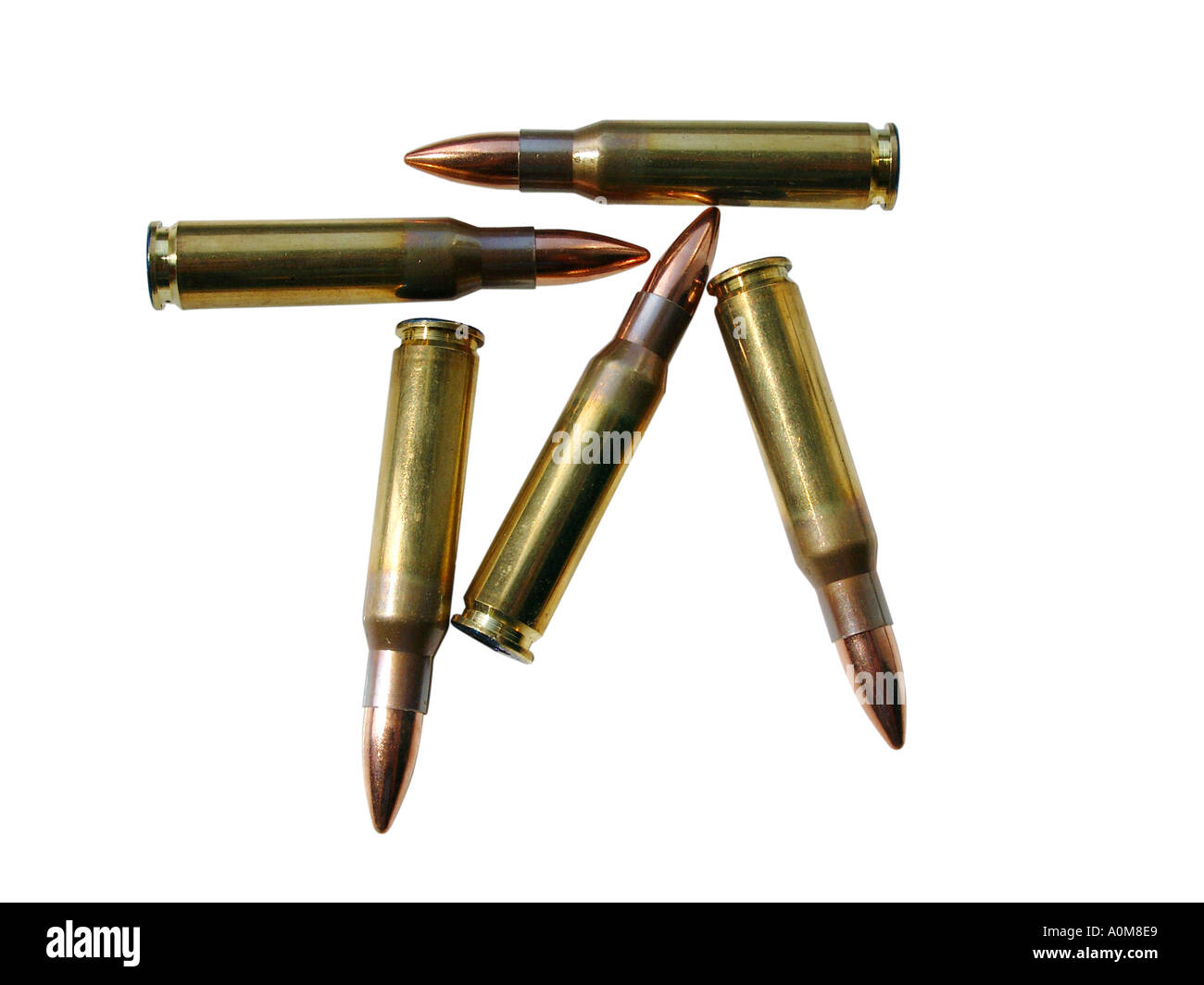 Machine gun bullets Stock Photo - Alamy