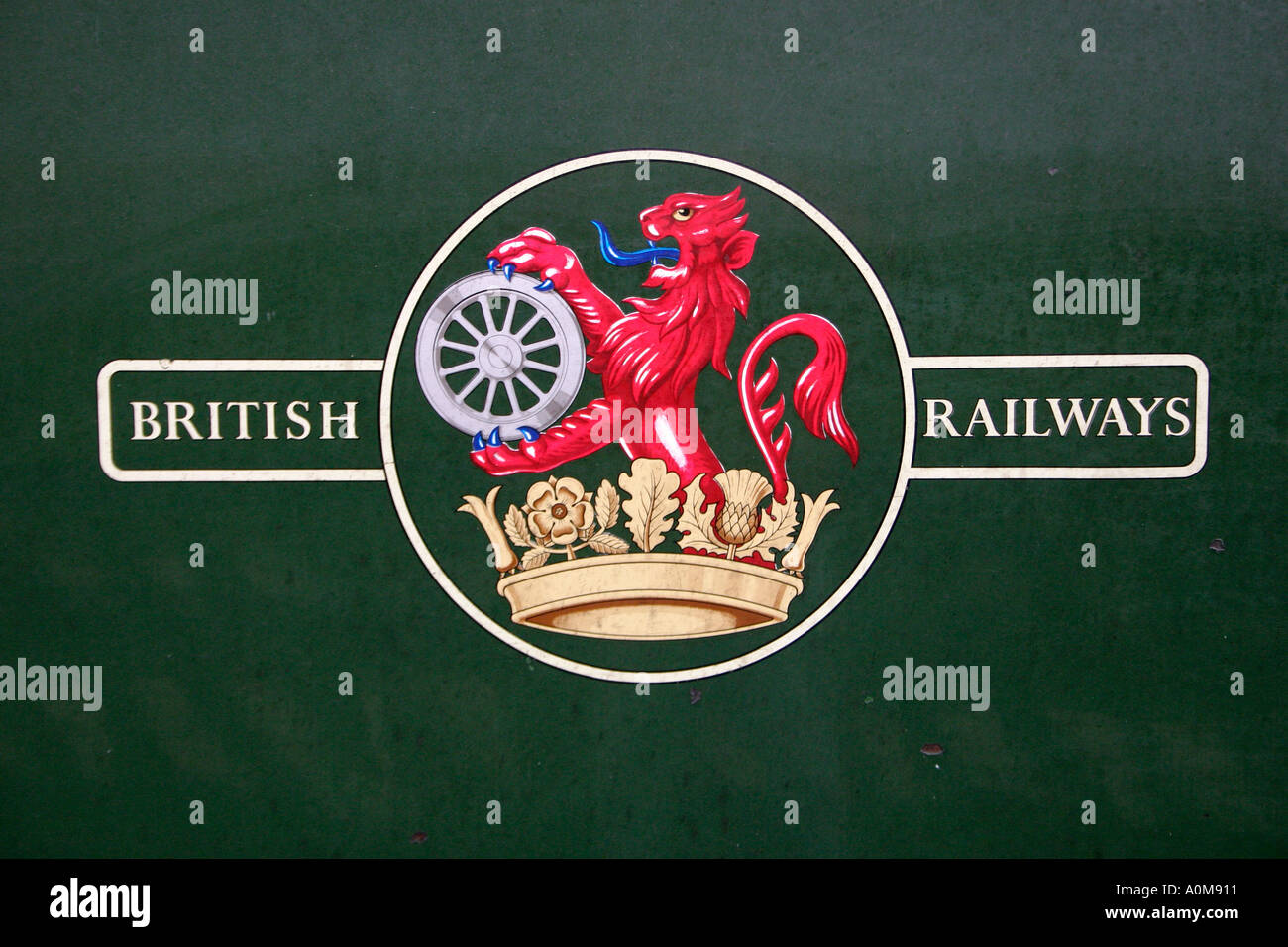 Old british railways logo hi-res stock photography and images - Alamy