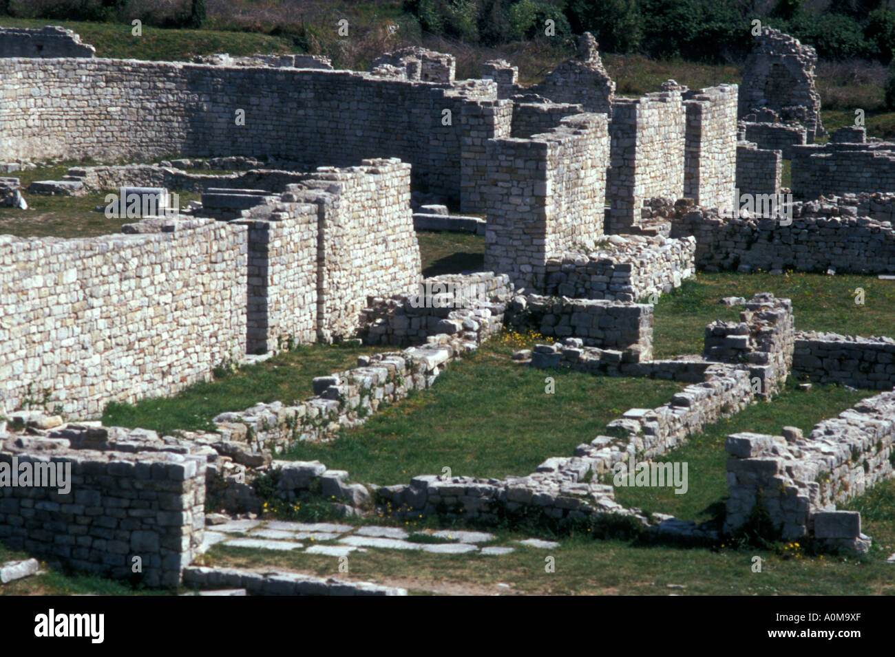 Solin, Croatia: Roman ruins at Salona Stock Photo - Alamy