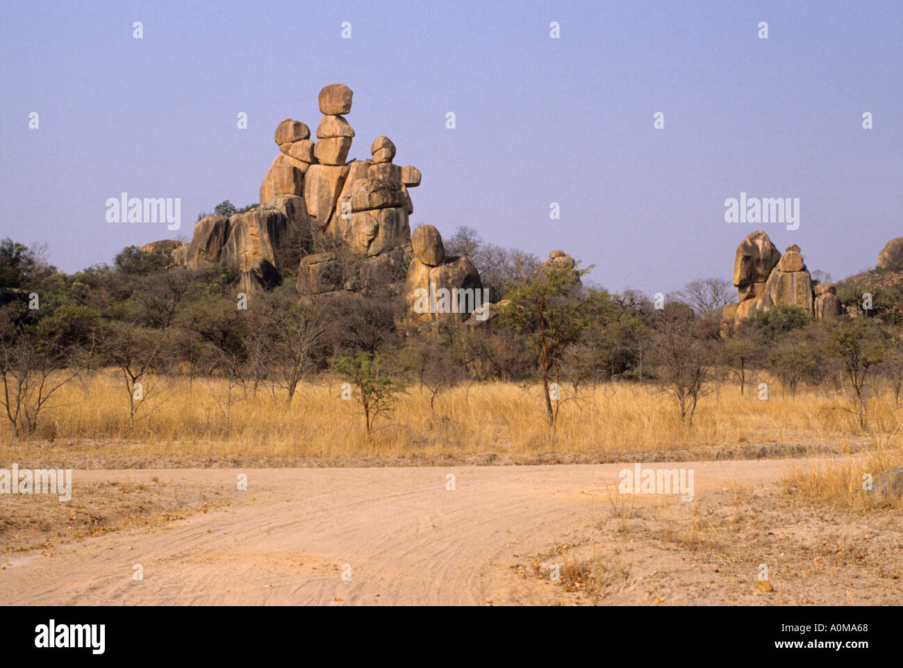 Matopos National Park rock formation Zimbabwe Stock Photo - Alamy